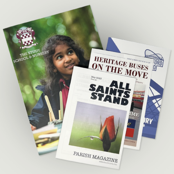 Self Cover Stapled Booklets