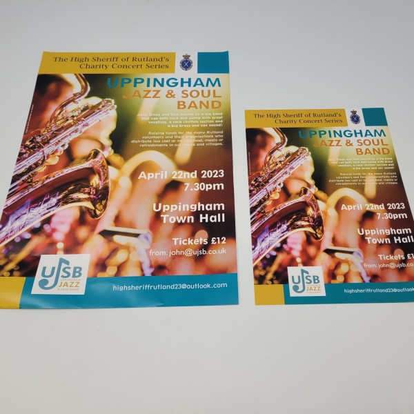 Unfolded Leaflets & Flyers