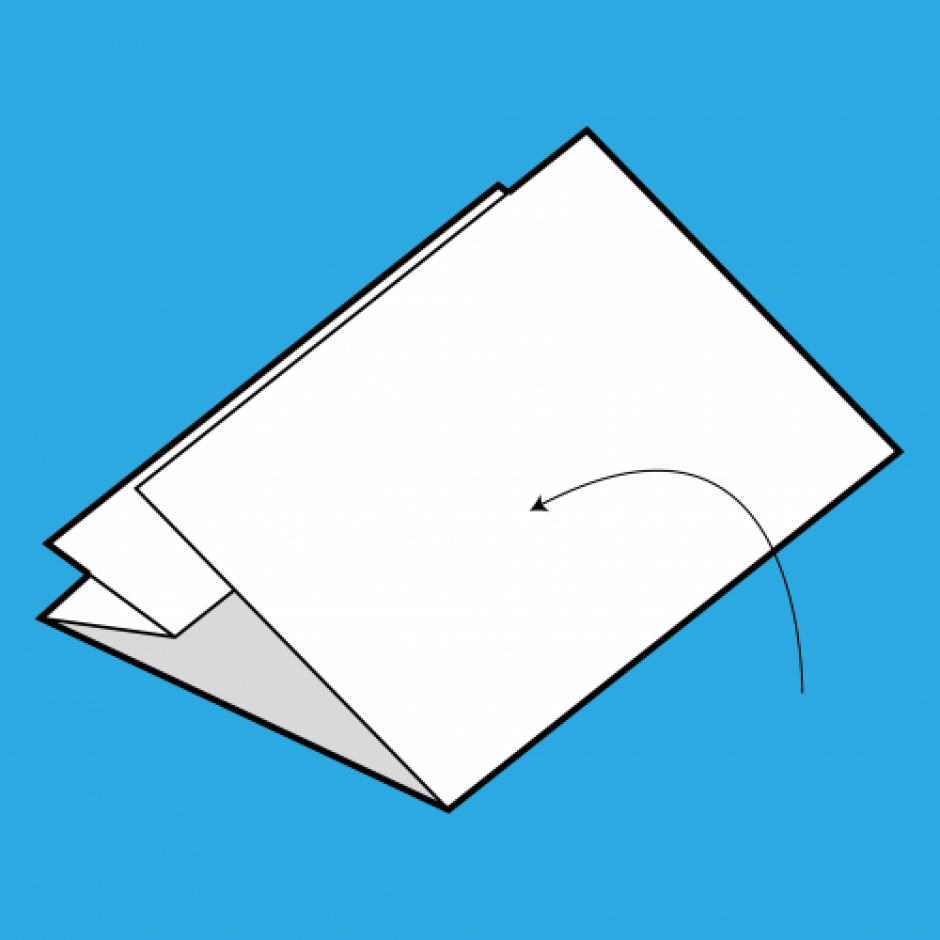 8pp Double Parallel folded Leaflets